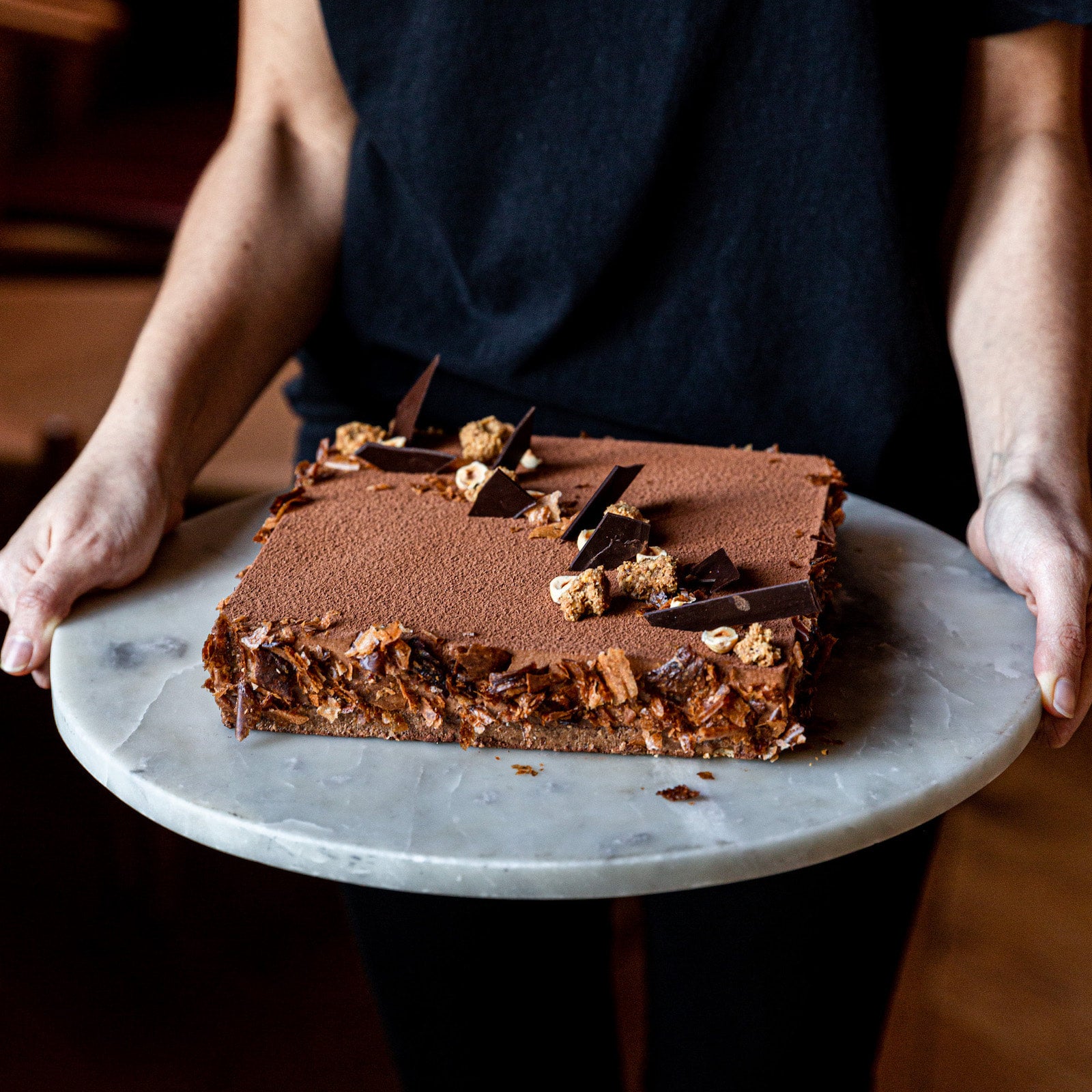 Chocolate, Hazelnut & Vanilla Entremet | Frenchies Bakery and Pâtisserie