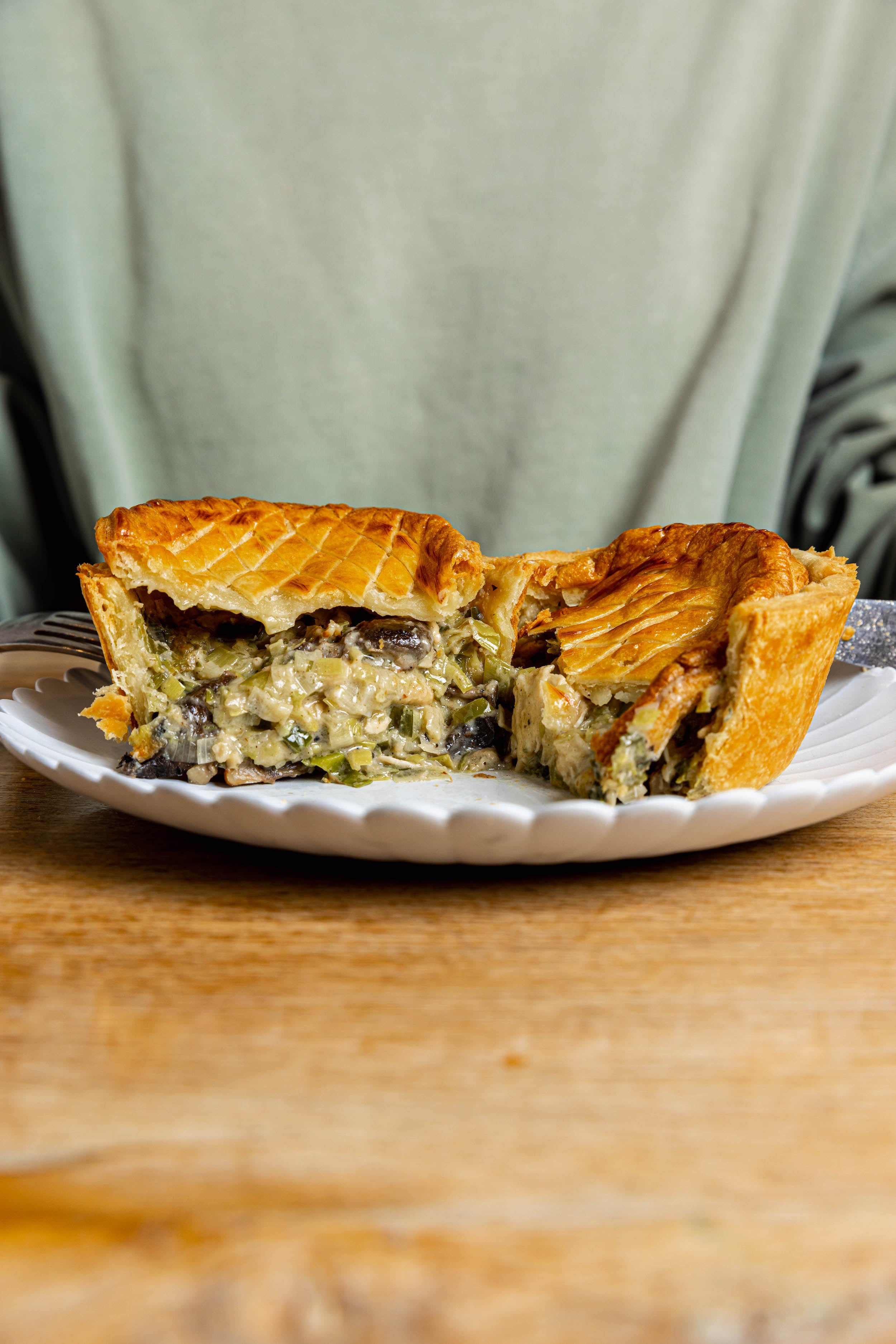 Chicken, Leek & Mushroom Pie | Frenchies Bakery and Pâtisserie